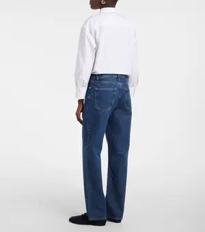FRAME Le Jane Ankle High-rise Straight Jeans