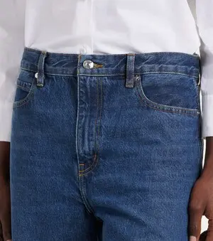 FRAME Le Jane Ankle High-rise Straight Jeans