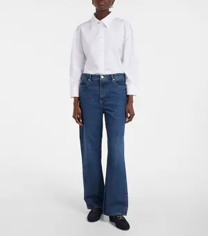 FRAME Le Jane Ankle High-rise Straight Jeans