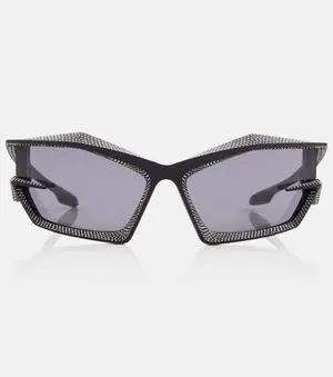 Givenchy Giv Cut Embellished Cat-eye Sunglasses - Black