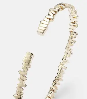 SUZANNE KALAN 18kt Yellow Diamond Bangle - Gold