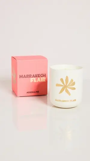 Assouline Marrakech Flair Travel From Home Candle