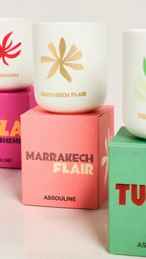 Assouline Marrakech Flair Travel From Home Candle