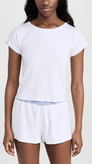Morgan Lane Baby Jean Tee - Chalk