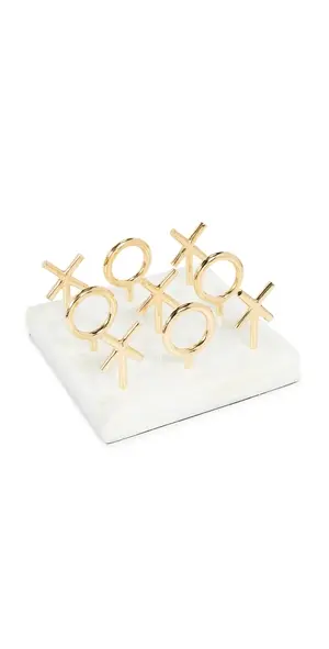 Jonathan Adler Brass Tic Tac Toe Game