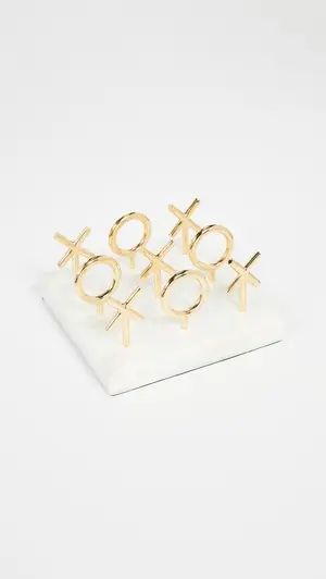 Jonathan Adler Brass Tic Tac Toe Game