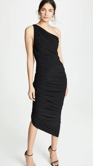 Norma Kamali Diana Gown - Black