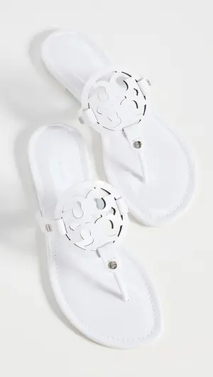 Tory Burch Miller Logo Sandals