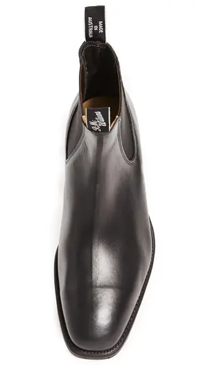 R.m. Williams Classic Leather Chelsea Boots - Black