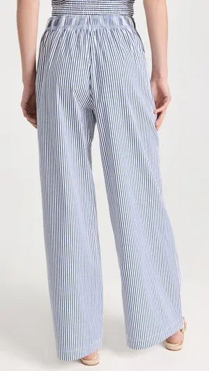 Donni. Striped Poplin Pants