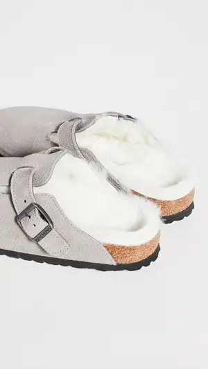 BIRKENSTOCK Boston Shearling Clogs