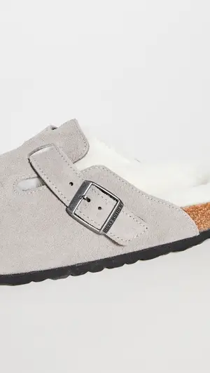 BIRKENSTOCK Boston Shearling Clogs