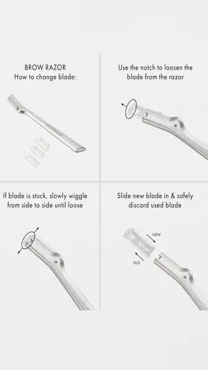 TWEEZERMAN Brow Razor - No Color