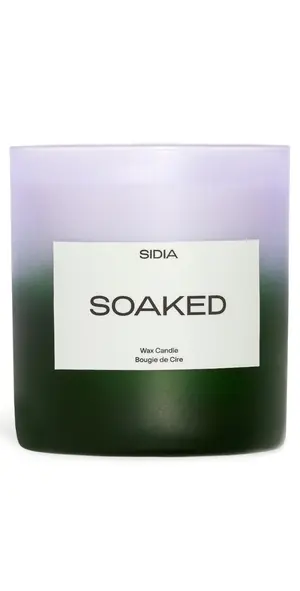 SIDIA Soaked Candle 8.1 Oz/240 - No Color