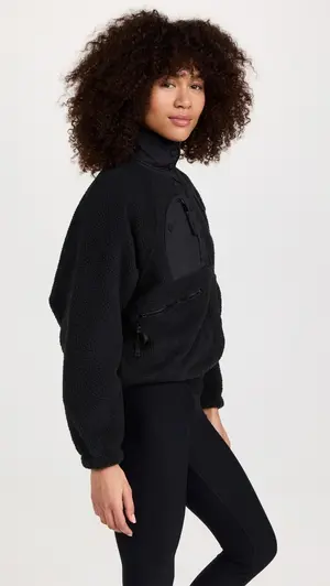 Free People Hit The Slopes Jacket - Black