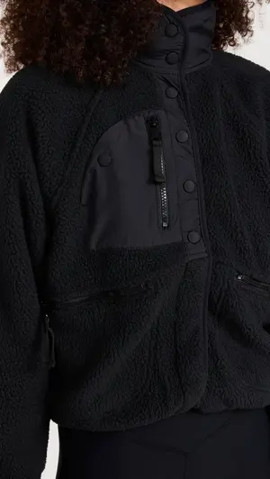 Free People Hit The Slopes Jacket - Black