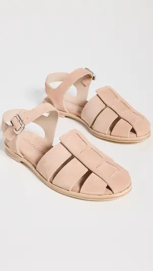 Freda Salvador Sera Sandals - Blush Suede