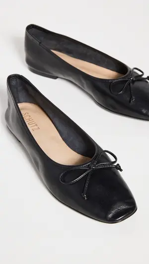 Schutz Arissa Flats - Black