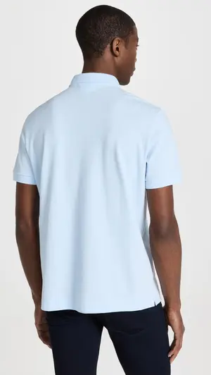 Lacoste Stretch Cotton Paris Polo - Light Blue