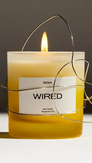 SIDIA Wired Candle 8.1 Oz/240 - No Color