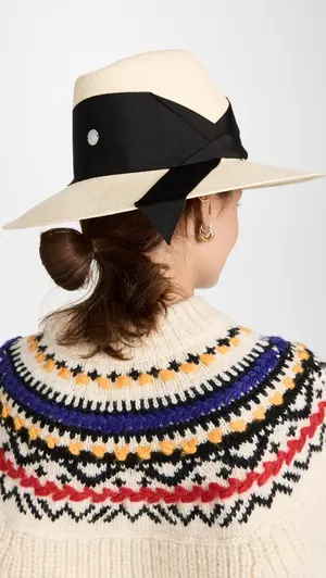 Freya Gardenia Straw Hat - Natural
