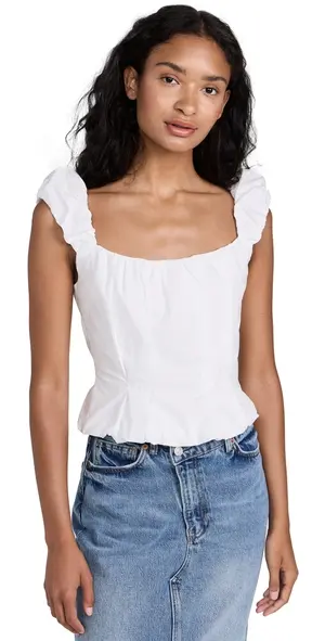 Lioness Cap Sleeve Blouses