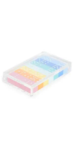 TIZO DESIGN Lucite Domino Set - One-color