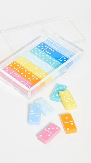 TIZO DESIGN Lucite Domino Set