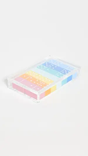 TIZO DESIGN Lucite Domino Set