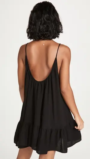 9seed St. Tropez Mini Dress - Black