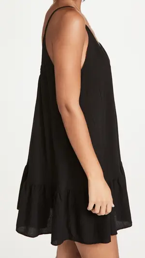 9seed St. Tropez Mini Dress - Black