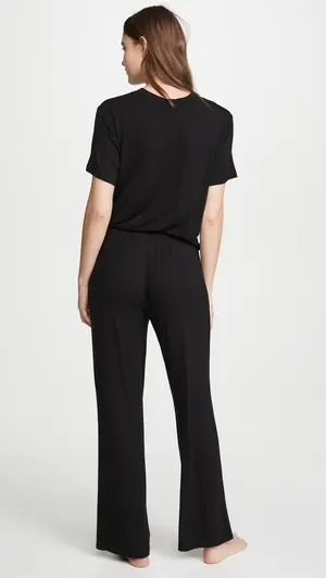 Honeydew Intimates All American Pajama Set - Black