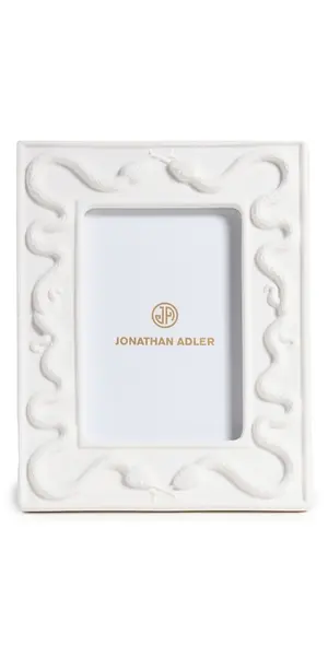 Jonathan Adler Eden Snake Frame 4x6 - White
