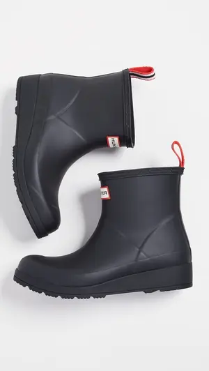 Hunter Original Short Play Boots - Black