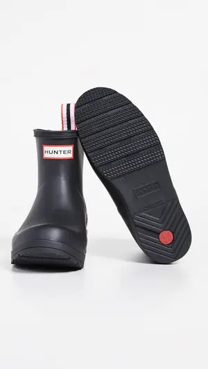 Hunter Original Short Play Boots - Black