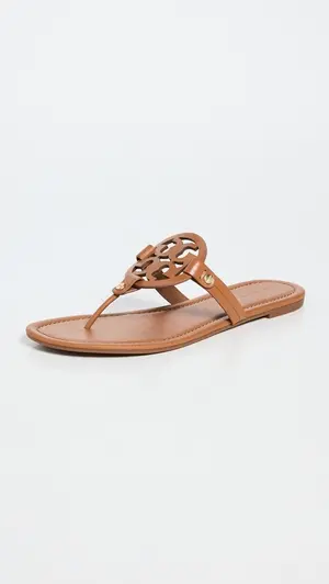 Tory Burch Miller Sandals - Vintage Vachetta