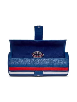 RAPPORT LONDON Greenwich Leather 3-watch Roll