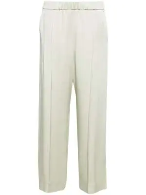 JIL SANDER Wide-leg Trousers - Green