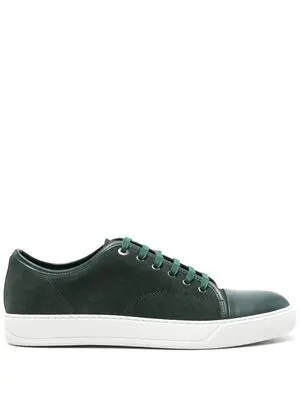 LANVIN Suede Lace-up Sneakers