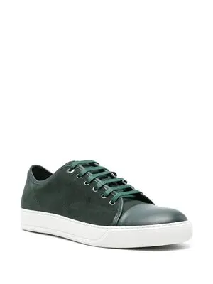 LANVIN Suede Lace-up Sneakers