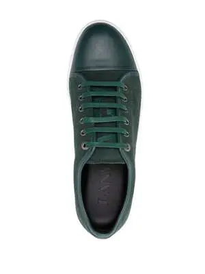 LANVIN Suede Lace-up Sneakers