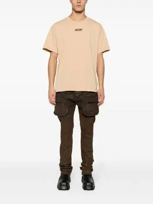 Moschino Logo-embroidered Cotton T-shirt