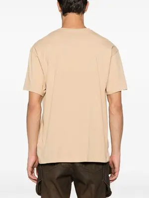 Moschino Logo-embroidered Cotton T-shirt