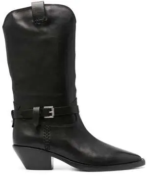 Ash Duran 55mm Leather Boots