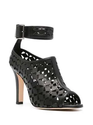 Manolo Blahnik Tingah 105mm Laser-cut Pumps