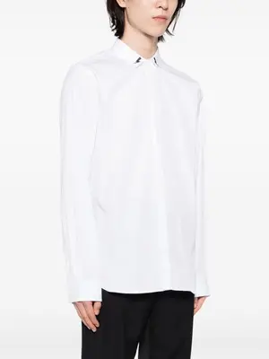 Neil Barrett Thunderbolt-print Cotton Shirt