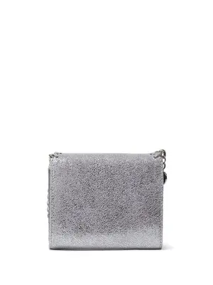 Stella McCartney Small Falabella Metallic-finish Wallet