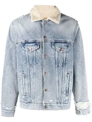MAISON MARGIELA Distressed Denim Jacket