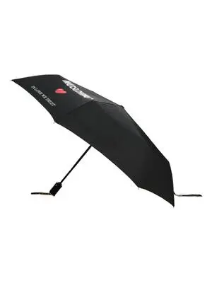 Moschino In Love We Trust Compact Umbrella