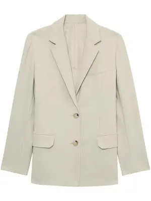 Helmut Lang Tailored Single-breasted Blazer - Neutrals